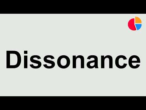 How to Pronounce "Dissonance"
