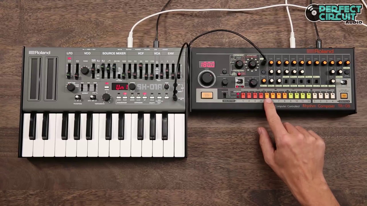 Quick Roland TR-08 & SH-01A Boutique Jam