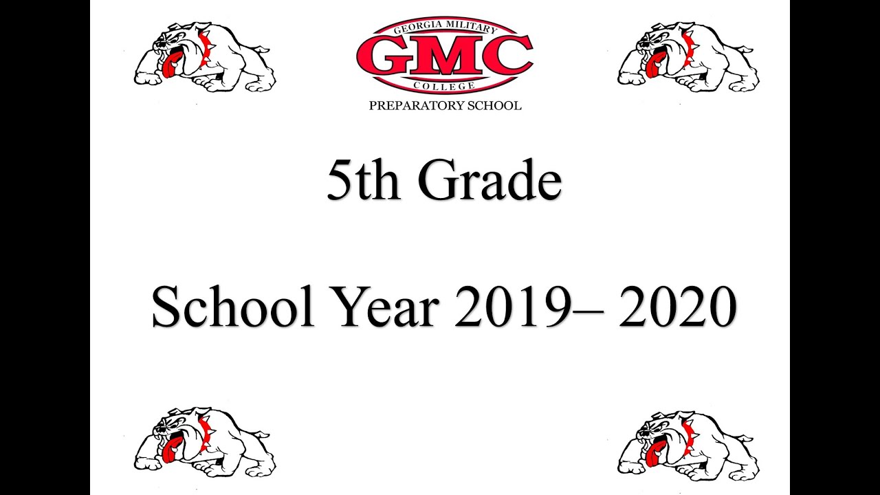2019-2020 5th Grade End of Year Celebration and Awards