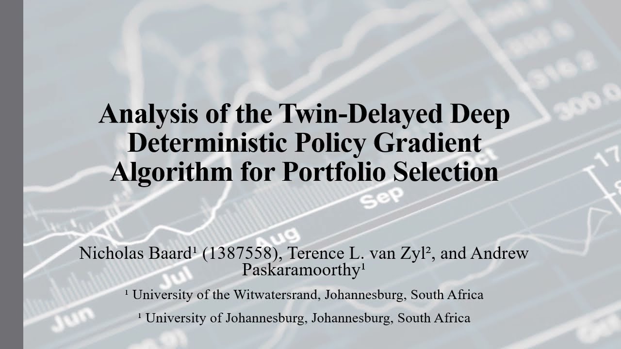 Analysis of the Twin-Delayed Deep Deterministic Policy Gradient Algorithm