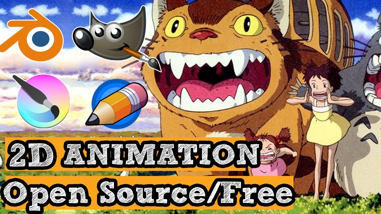 Open source 2D animation software