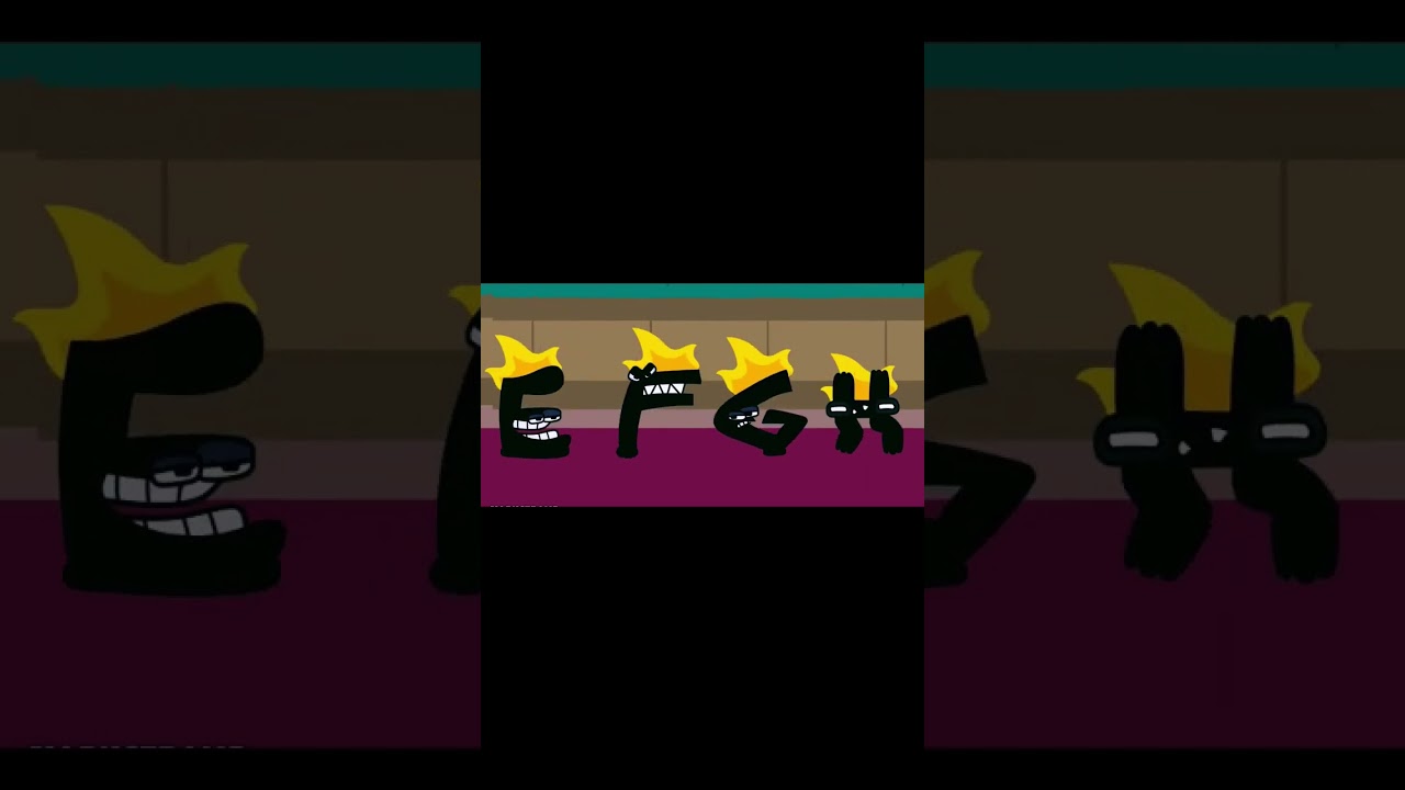 Alphabet Walking Transformation #alphabetlore #poppyplaytimeanimation #robloxedit