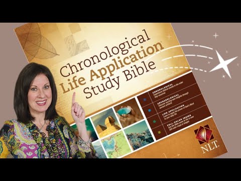 Chronological Life Application Study Bible Flip Through