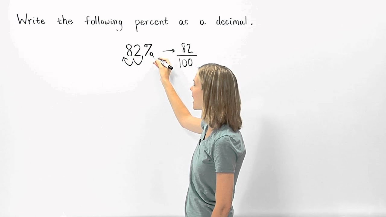 Percent to Decimal | MathHelp.com