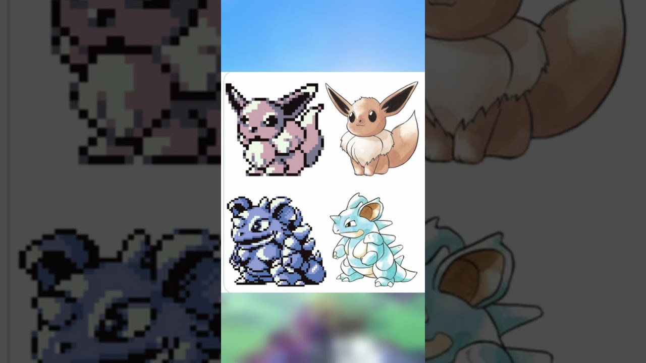 Pokémon Sprites Were Made Before The Artwork
