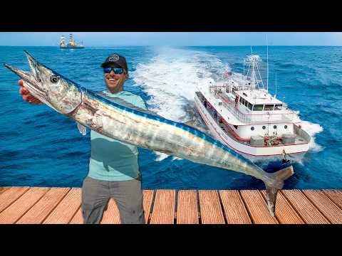 3 Days Aboard Texas' Best Deep Sea Fishing Boat (Catch Clean & Cook)