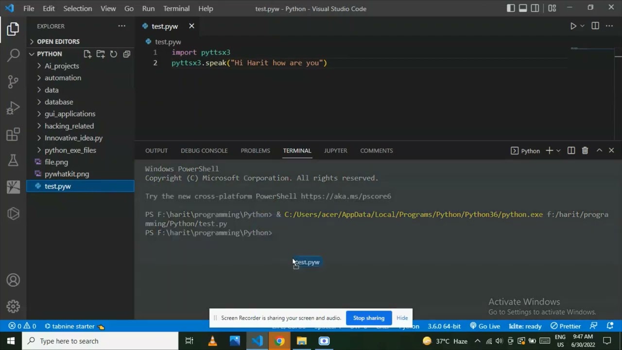 How to Run a Python Program in the Background Like a PRO