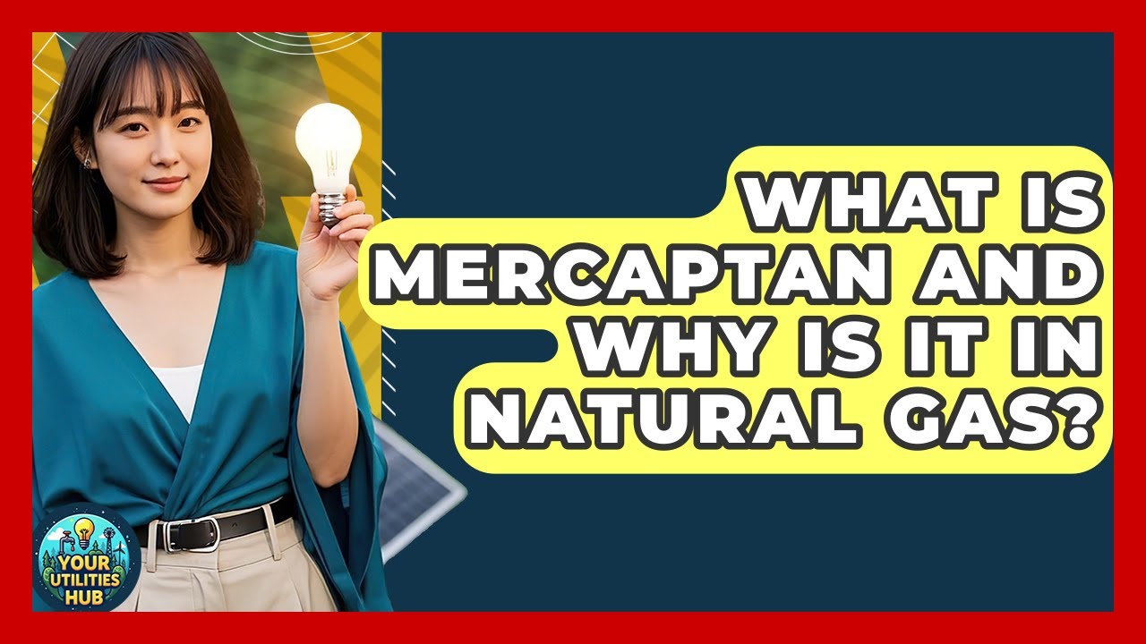 What Is Mercaptan And Why Is It In Natural Gas? - Your Utilities Hub