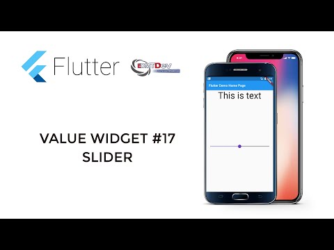 Learn Flutter Tutorial Value Widgets 17 Slider - Mind Luster