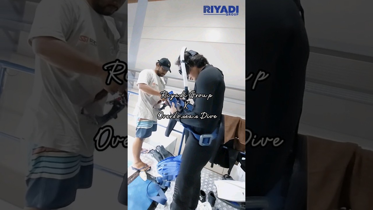 Riyadi Group mengadakan Trial Diving bersama Overdoseas Dive di acara DXI 2023