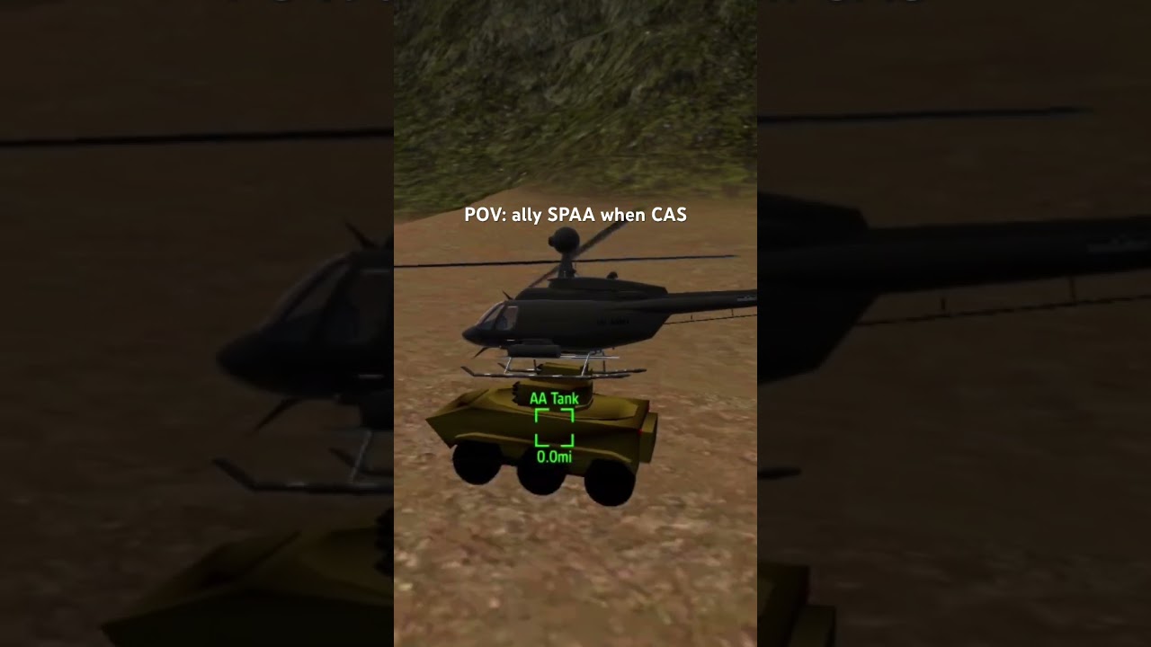 POV:ally SPAA when CAS #warthunder #simpleplanes