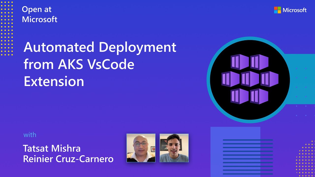 Automated Deployment from AKS VsCode Extension