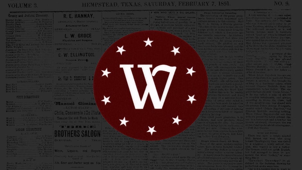 Small W, Growing Crossroads: A Comprehensive Plan of Waller, Texas