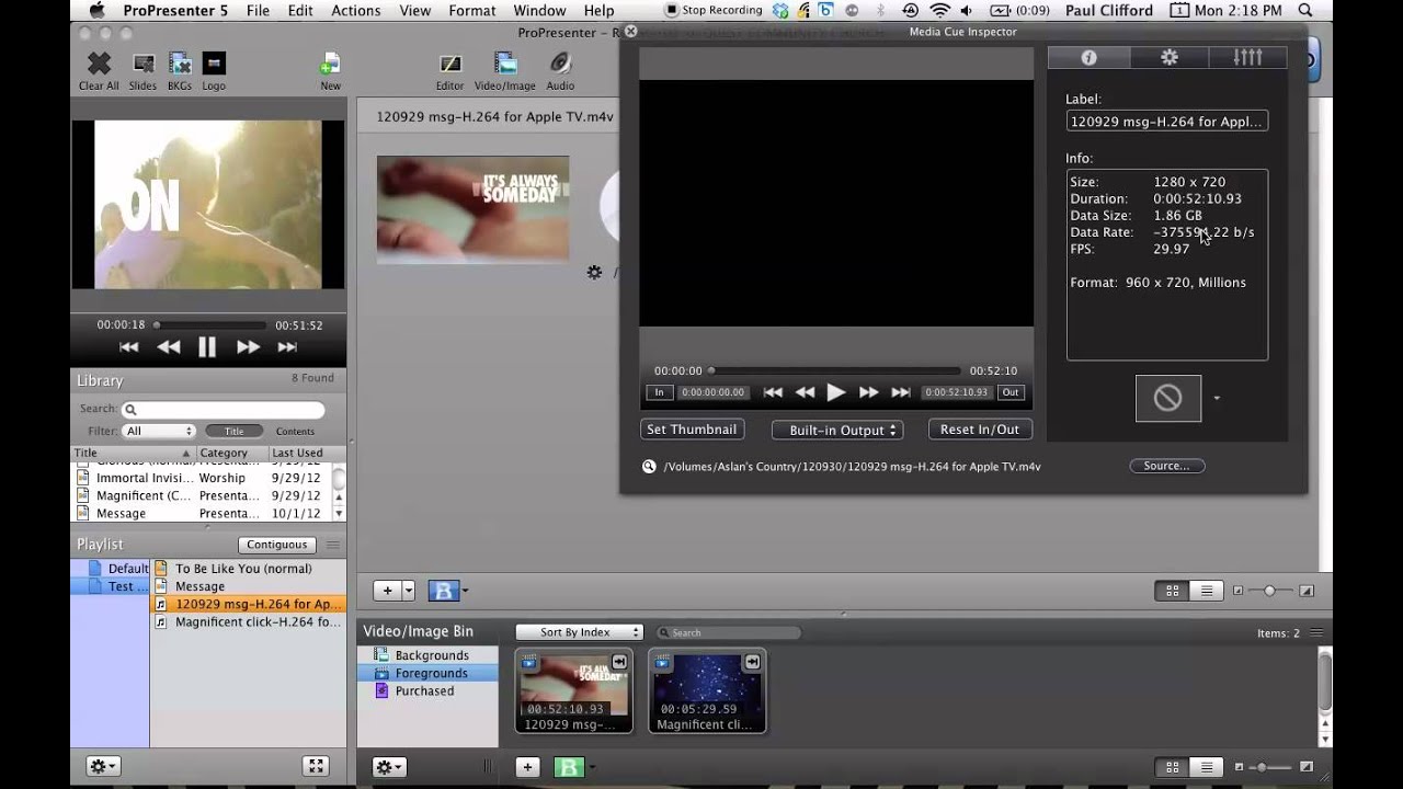 ProPresenter 5 Tutorial: Basic Video With ProPresenter 5 by Renewed Vision