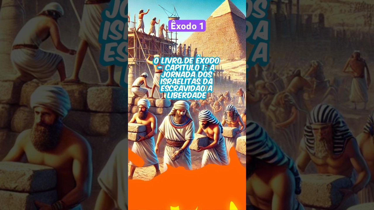 O Livro de Êxodo - Capítulo 1: A Jornada dos Israelitas da Escravidão à Liberdade
