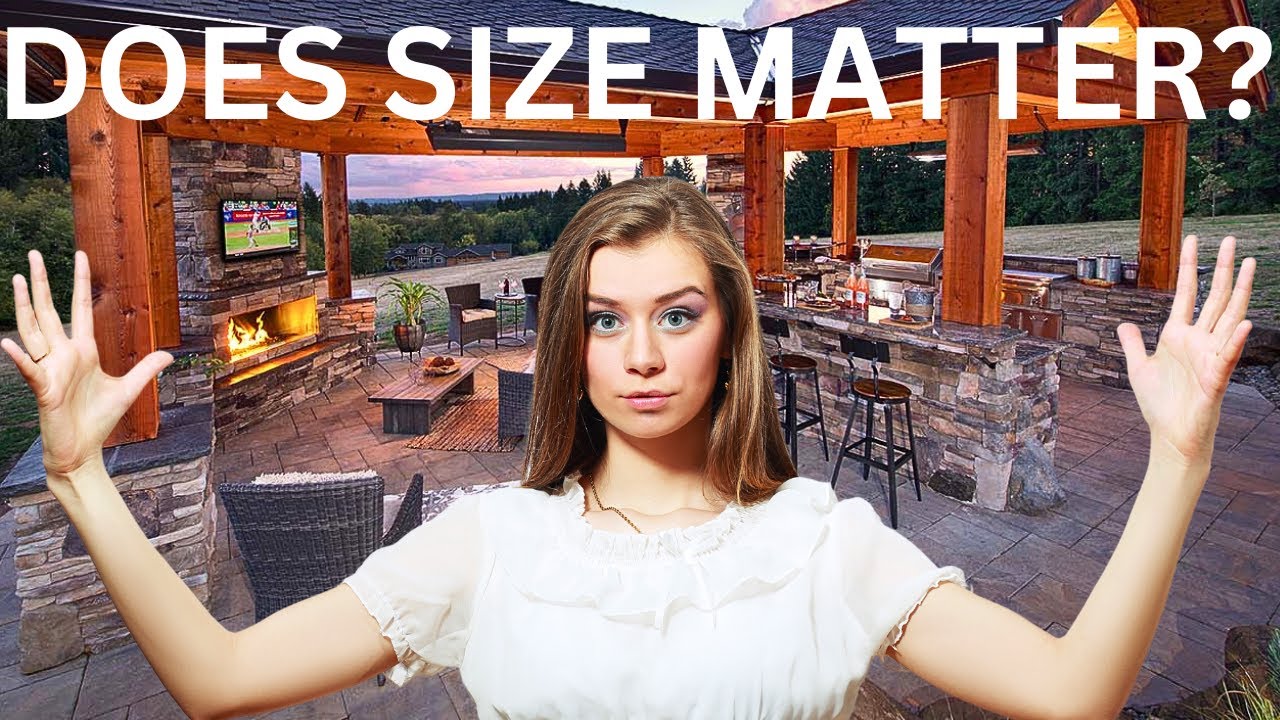 Covered Patio's - Does SIZE MATTTER?