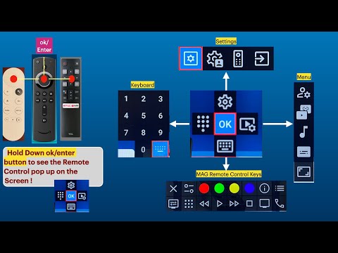 STBemu Version 2.0.xx On Screen Remote Control Keys - Explained