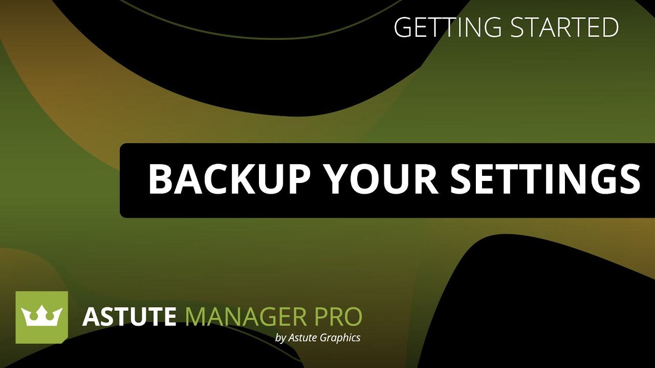 How to backup your Adobe Illustrator preferences and settings with Astute Manager Pro
