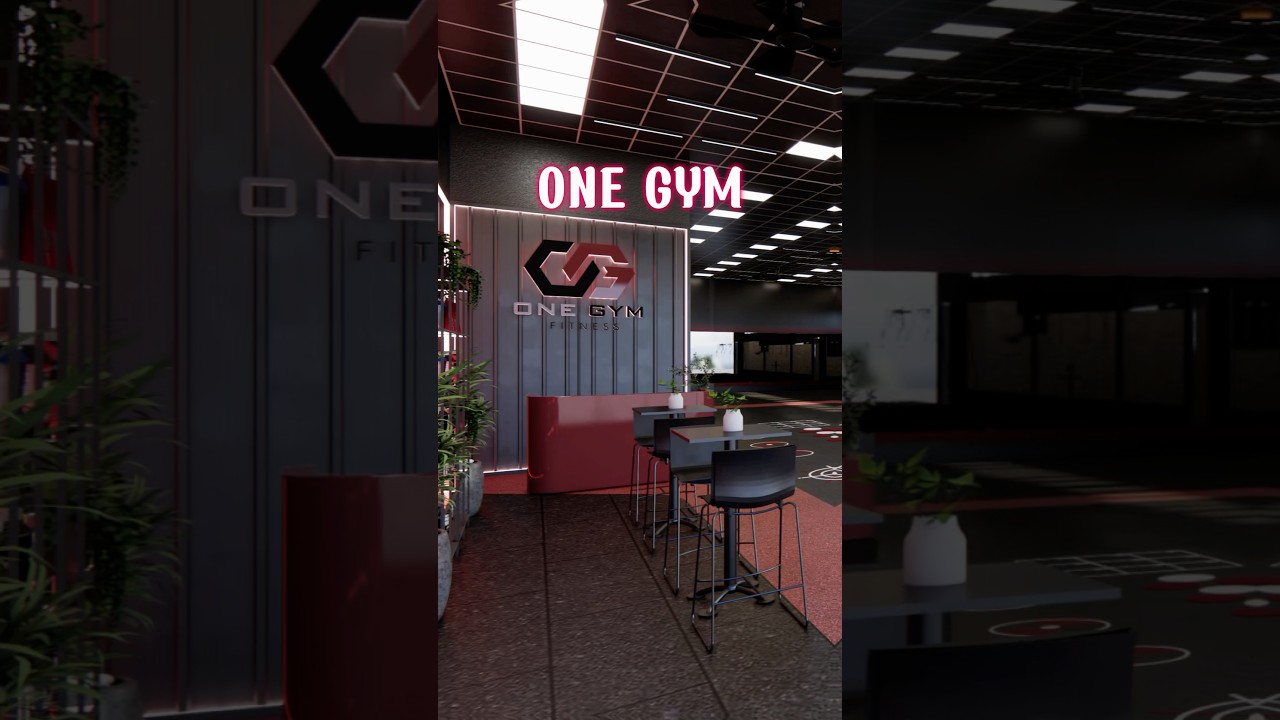 ONEGYM by DuocViet #thietkephongym #thietkenoithat #thietkethicong #fitness #gymdesign