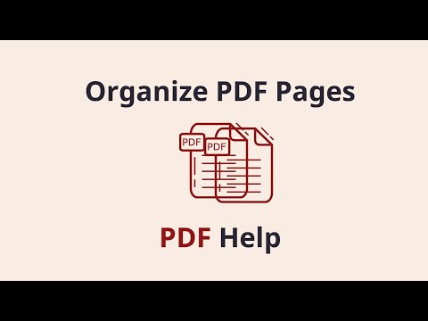 Organize PDF | Discover the New Organize PDF Pages Tool!