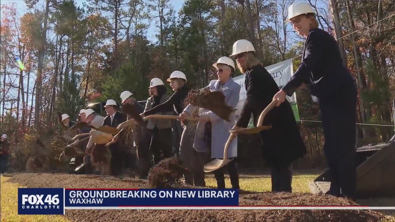 Union County Breaks Ground On New Library In Waxhaw - book-news.org