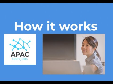APAC Tech Jobs, How it works