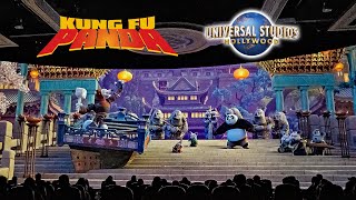 Kung Fu Panda Adventure with Preshow 4K Universal Studios Hollywood 2025 01 14
