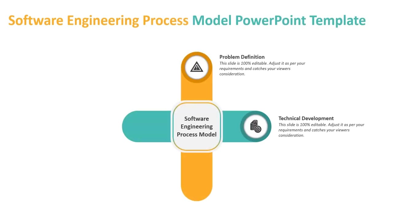 Software Engineering Process Model PowerPoint Template | Kridha Graphics