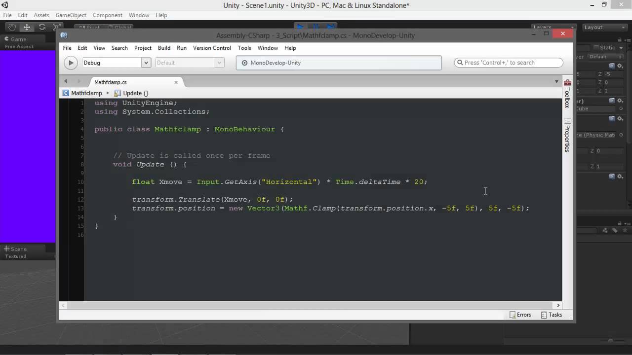 31. Math Clamp - Tutorial Unity Game Indonesia