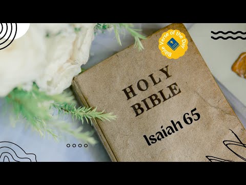 Isaiah 65 | Bible Reading | Bible Verse Of The Day | Word of God (Audio Bible)