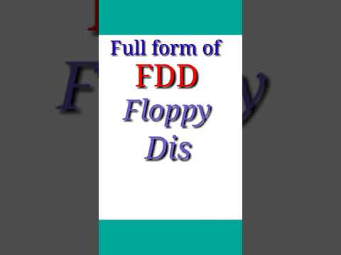 Full form of FDD #short#computer #fullfrom #educational