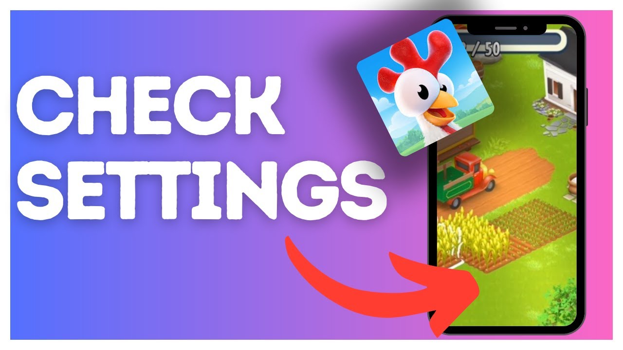 How to check advanced settings on Hay Day?