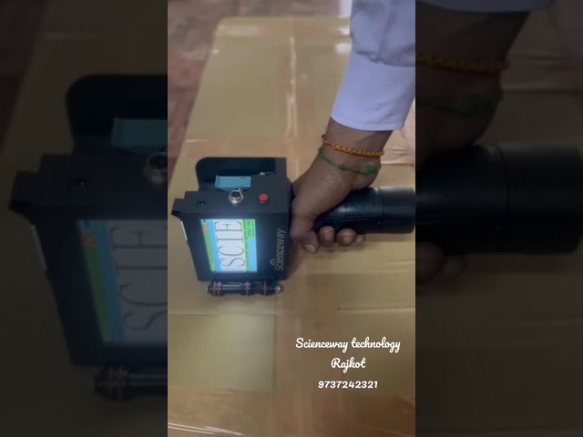 Industrial Inkjet Coding & Marking Machine - 50 Mm Handheld Inkjet Printer Manufacturer from Rajkot