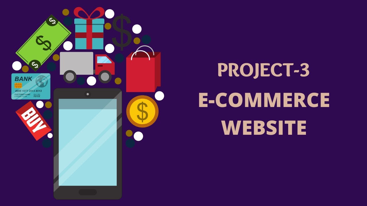 E-commerce website sample | Web development  | Project with Github link