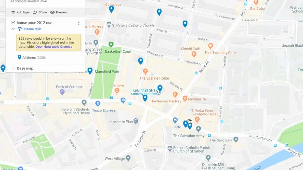 Geocoding with Google Maps