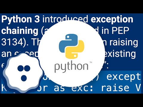 Re-raise exception with a different type and message, preserving existing information