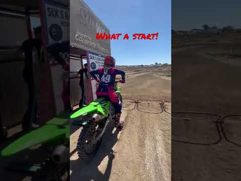 Great start in the 250B class. Moto 1 at Aztec in Colorado Springs