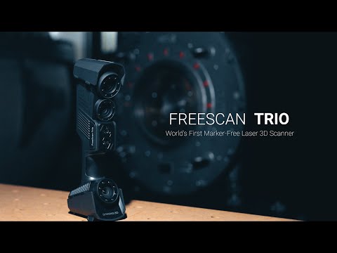 World's First Marker-Free Laser 3D Scanner FreeScan Trio | SHINING 3D
