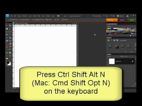 Shortcuts for Creating New Layers in Photoshop and PSE