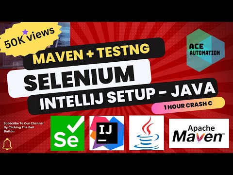 Selenium + Java + Maven + TestNg in Intellij setup