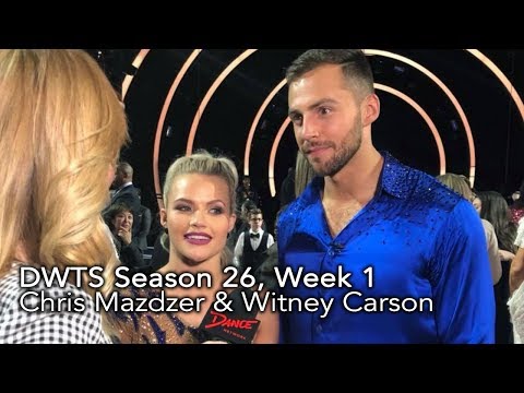 DWTS: Week 1 - Chris Mazdzer & Witney Carson