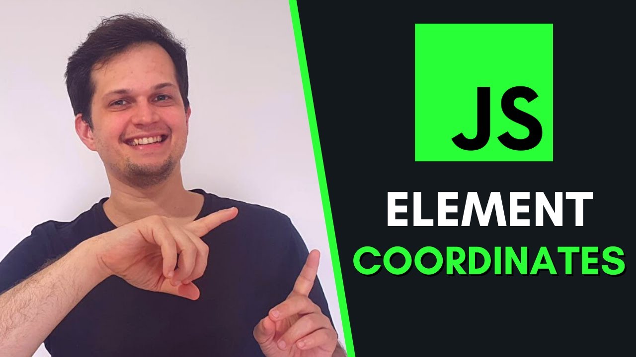 How to get the element position on the screen with JavaScript (X and Y coordinates)