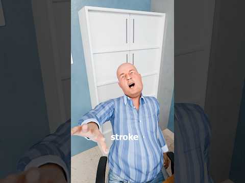 What Happens During A Stroke? 😱 #3d #stroke
