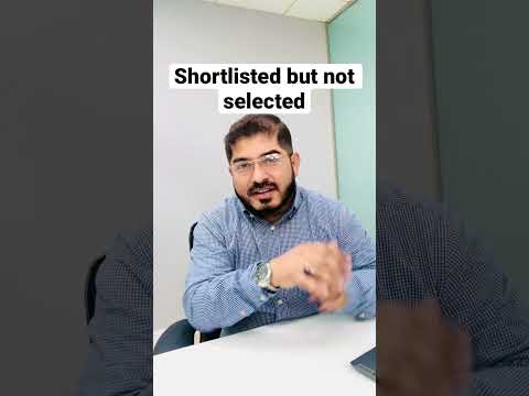 Shortlisted for interview but not selected #career #interview #jobs #uae #careeradvice #motivation