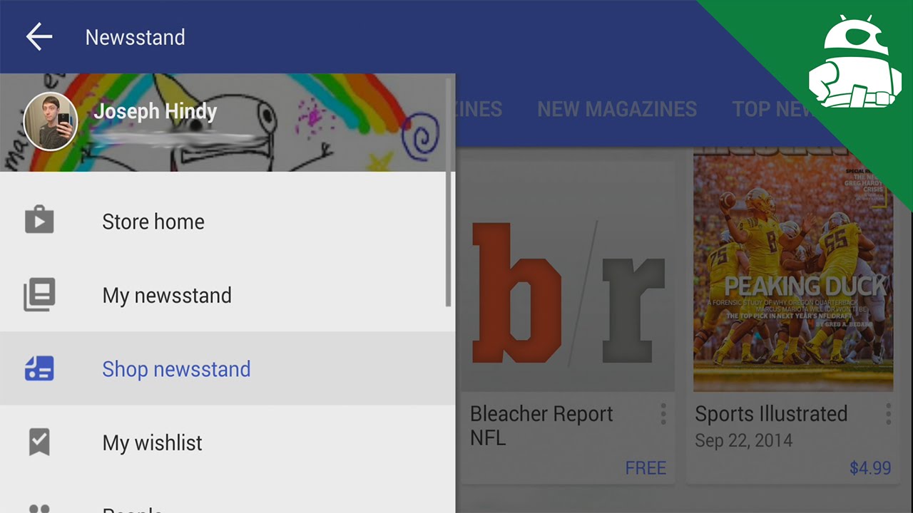 Google Play Store 5.0 Material Design Update - Quick Look!