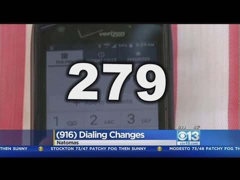 916 Area Code Dialing Changes Going Into Effect