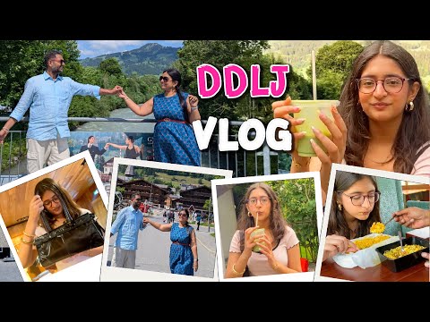 Mummy Papa Ne Recreate Kiya DDLJ Pose #gstaad #switzerlandtravelguide | MissAnandFamilyVlogs