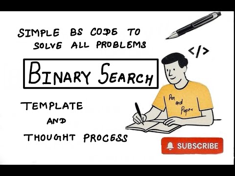 Binary Search Template 🔁 | In Interview Thought Process | FAANG Interview Guide