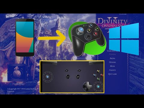 How to Use Android Phone as a Free Windows Xbox Controller to Play Games - DroidJoy Tutorial