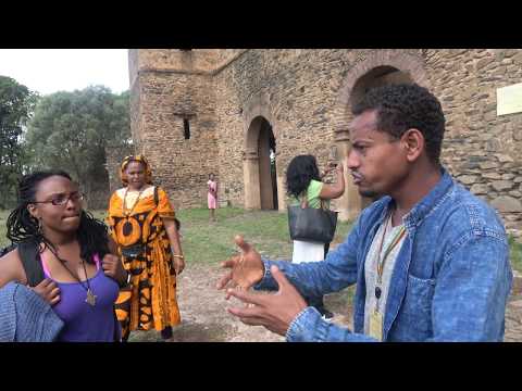 Emperor Iyasu the Great Castle at Gondar City - Ethiopia May 2017